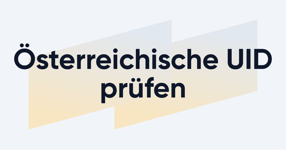 Österreichische Umsatzsteuer-ID prüfen: Gültige ATU-Nummer? | EXPERTE.de