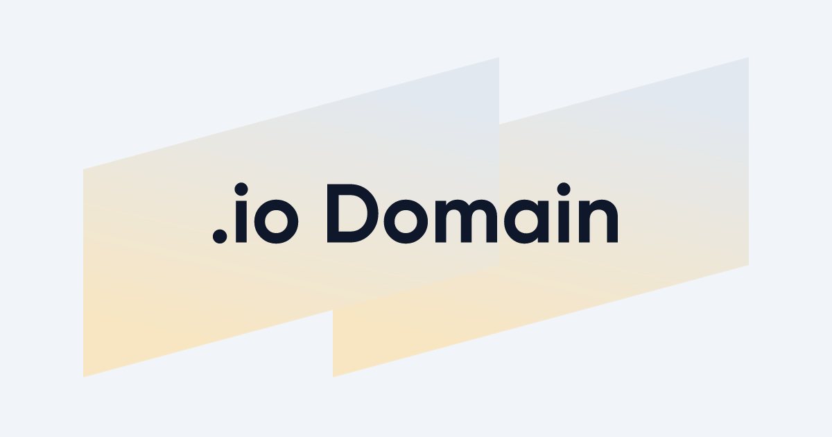 .io Domain: Alle Informationen + Preisvergleich | EXPERTE.de