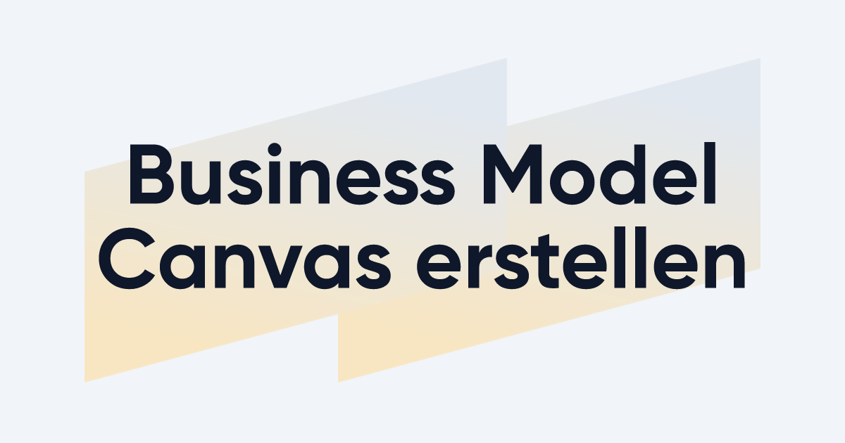Business Model Canvas erstellen: Vorlage und Beispiel auf Deutsch ...