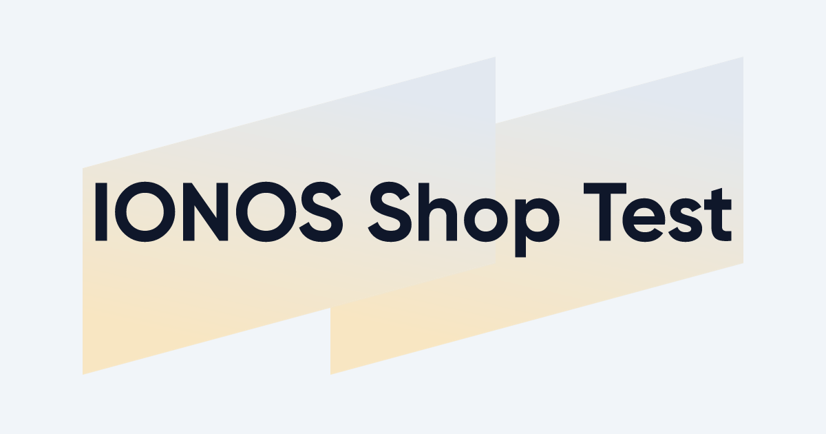 IONOS Shop Test 2026: Was kann die deutsche Shoplösung? | EXPERTE.de
