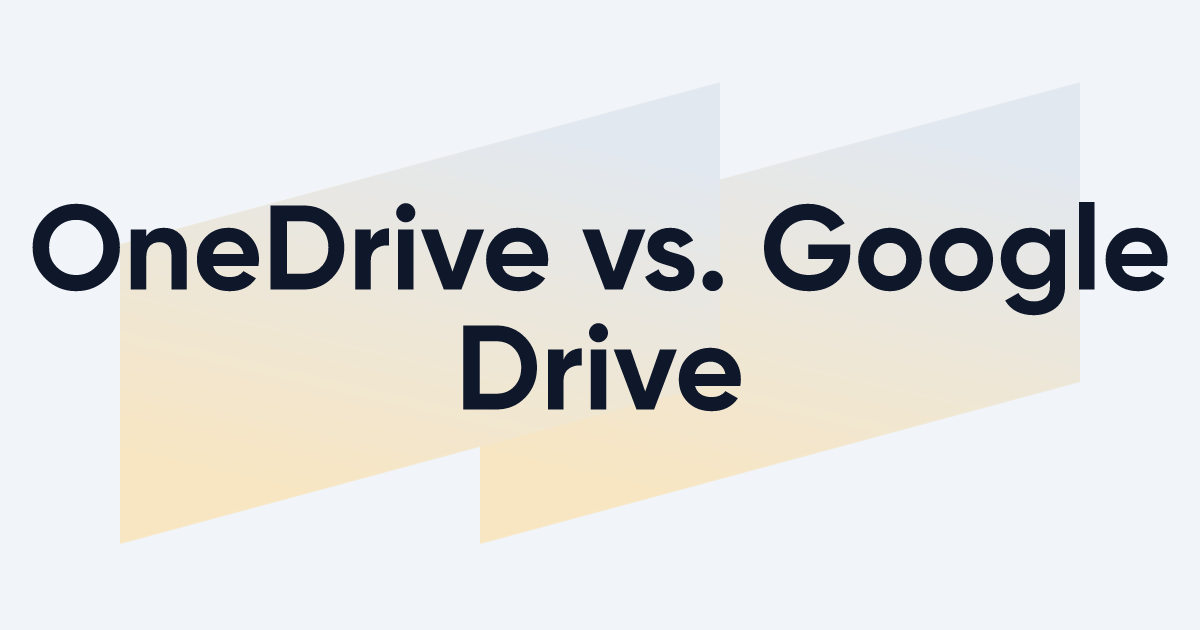 OneDrive vs. Google Drive 2025: Welcher Cloud-Speicher ist besser ...
