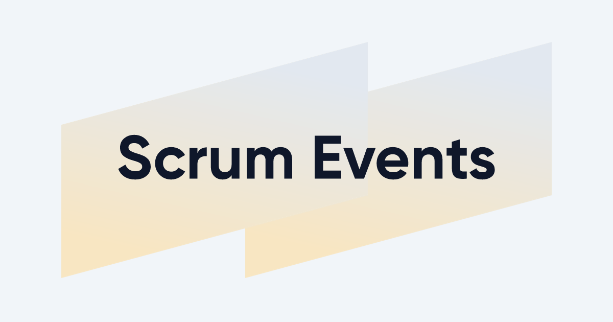 4, 5 oder 6 Scrum Events? Ein Einblick in die Events und Meetings von ...