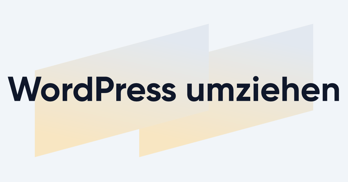 WordPress umziehen: So migrieren Sie Ihre WordPress-Seite | EXPERTE.de