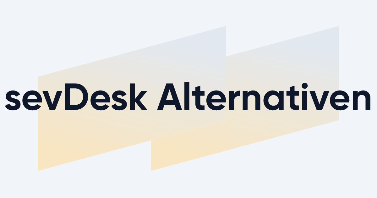 Beste sevDesk Alternativen: Wer macht Buchhaltung noch einfacher ...