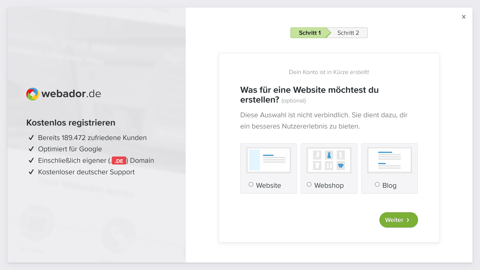 Webador Homepage-Baukästen im Test: Eine gute Wahl? | EXPERTE.de