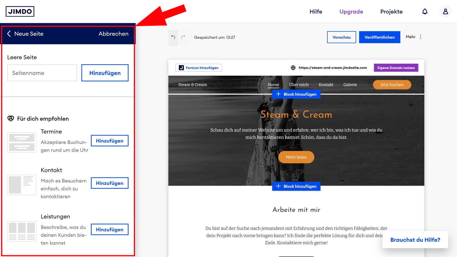 Jimdo Website erstellen: Schritt-für-Schritt-Tutorial (für Einsteiger ...
