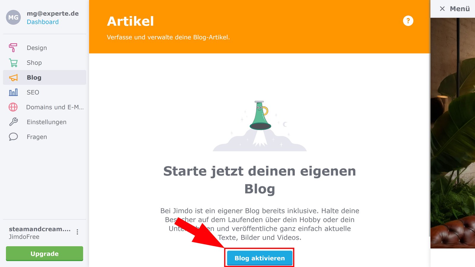 Jimdo Website erstellen: Schritt-für-Schritt-Tutorial (für Einsteiger ...