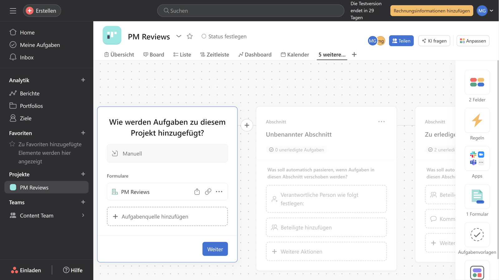 Asana Test: Das benutzerfreundlichste Projektmanagement-Tool? | EXPERTE.de