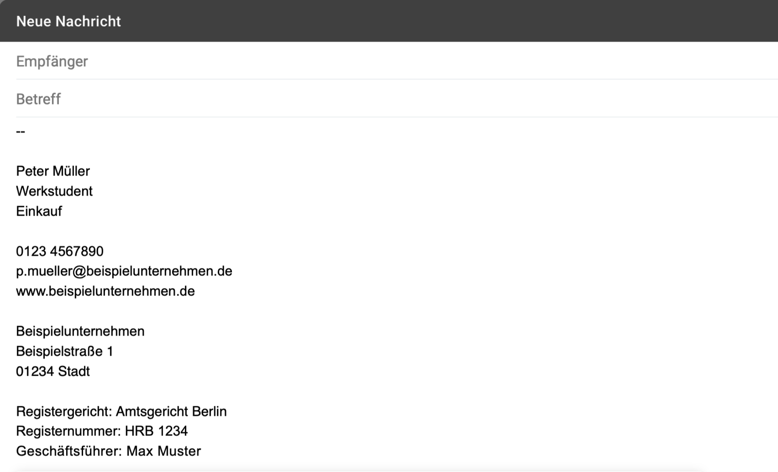 E-Mail-Signatur: So erstellen Sie eine professionelle Signatur | EXPERTE.de