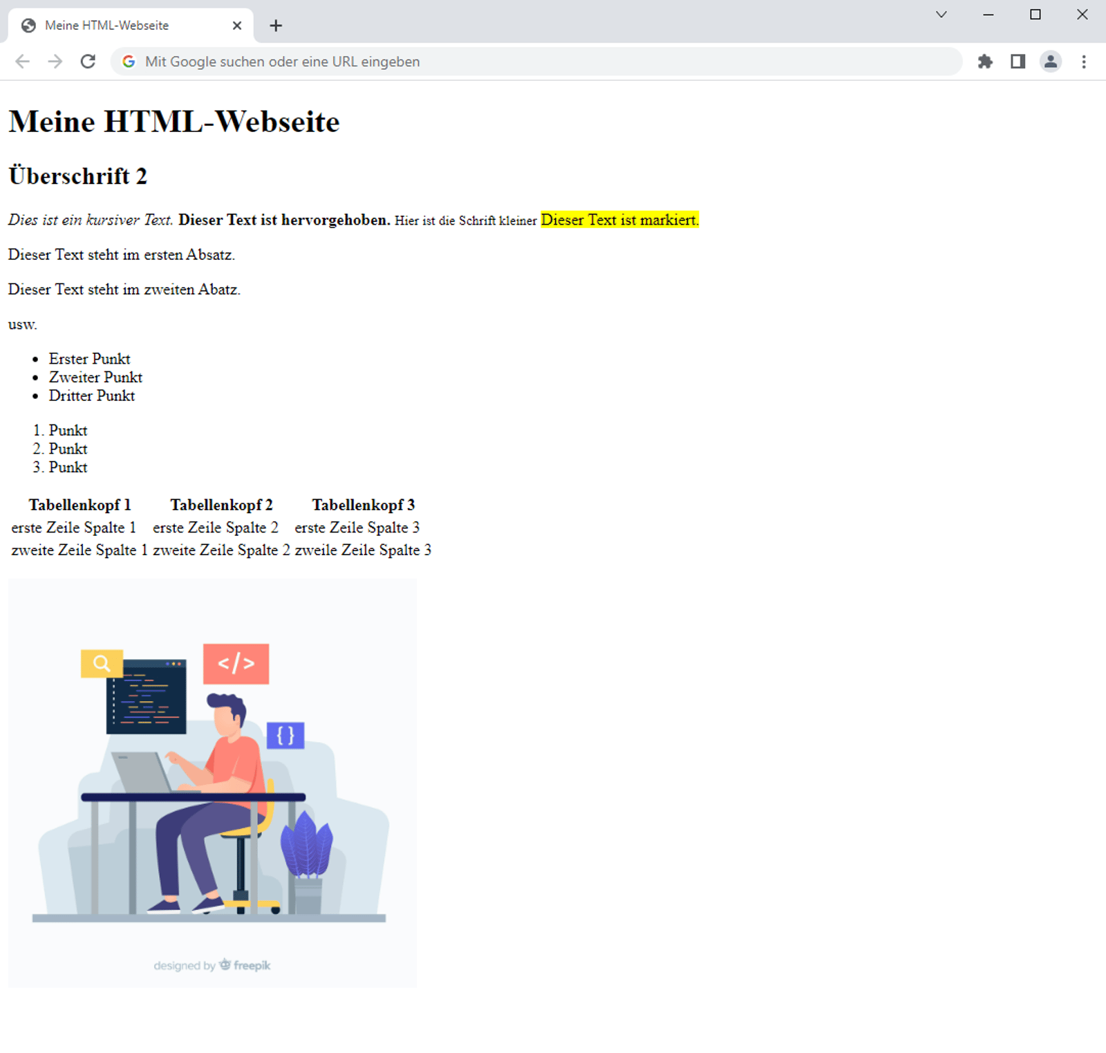 HTML lernen: In wenigen Schritten zur ersten HTML-Seite | EXPERTE.de