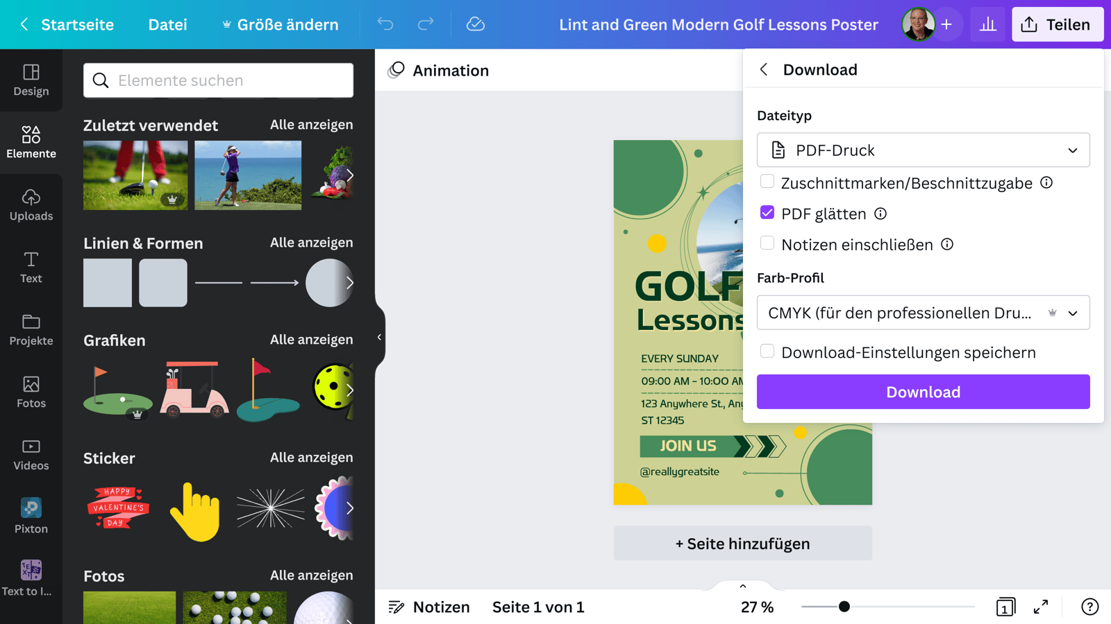 Poster (kostenlos) erstellen: In 7 Schritten zum eigenen Plakat ...