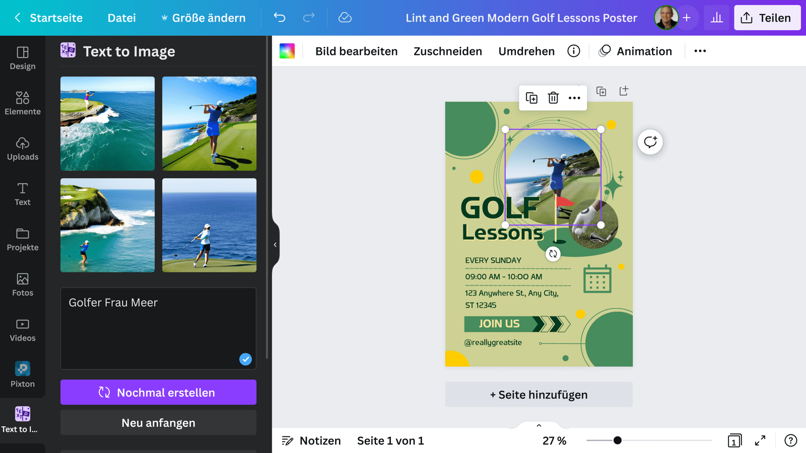 Poster (kostenlos) erstellen: In 7 Schritten zum eigenen Plakat ...