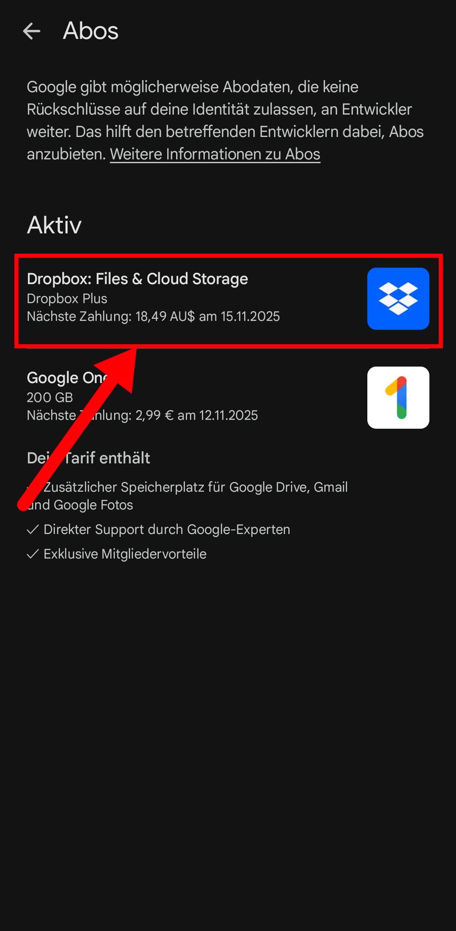 Dropbox kündigen: So kündigen Sie ihr Dropbox-Abo | EXPERTE.de