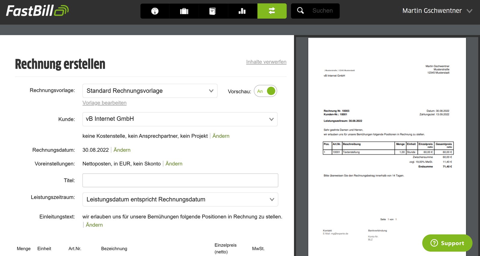 Rechnungssoftware Test: 9 Rechnungsprogramme im Vergleich | EXPERTE.de