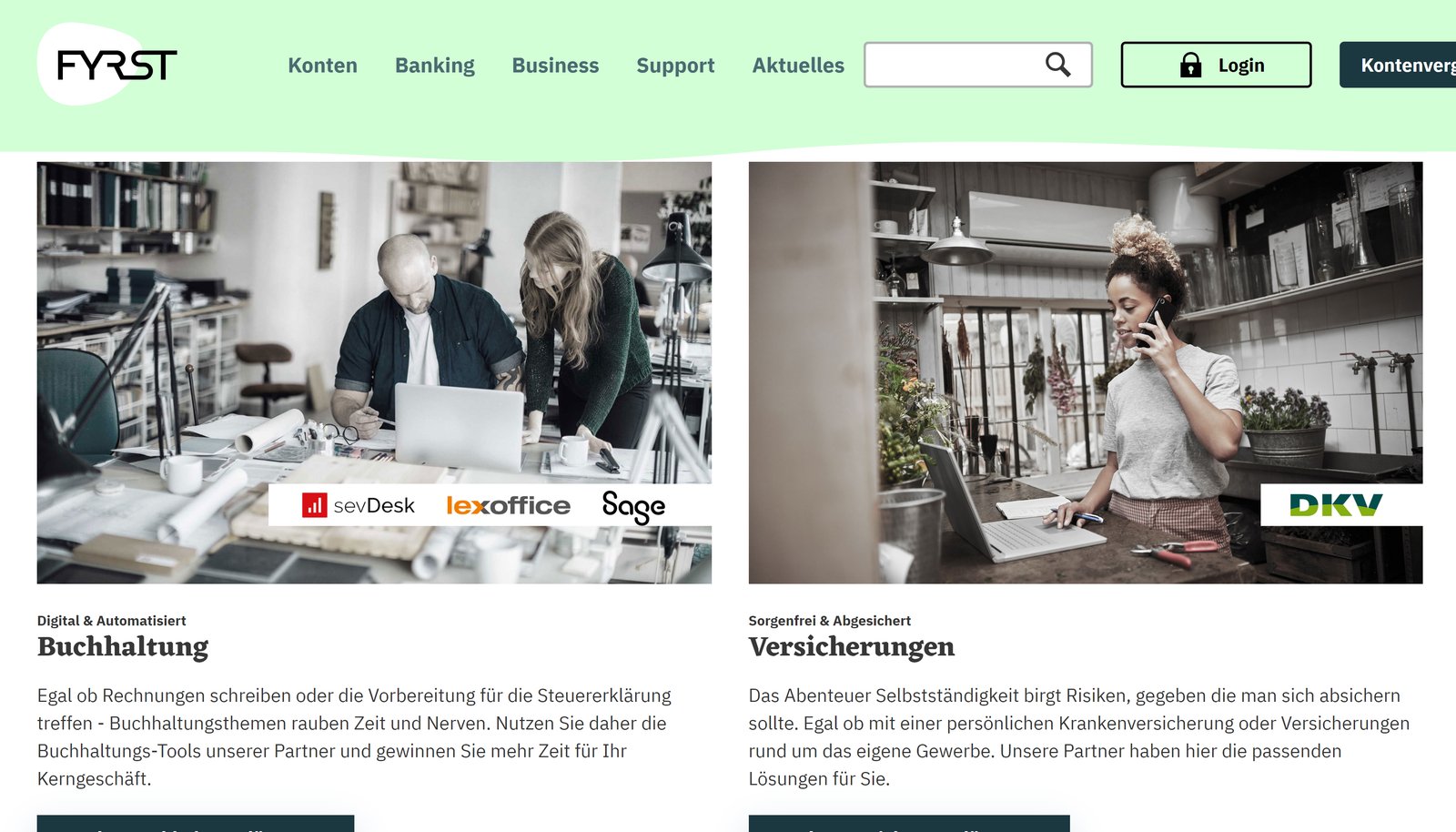 FYRST Geschäftskonto Test 2025: Ein guter Mix aus Filialbank und ...