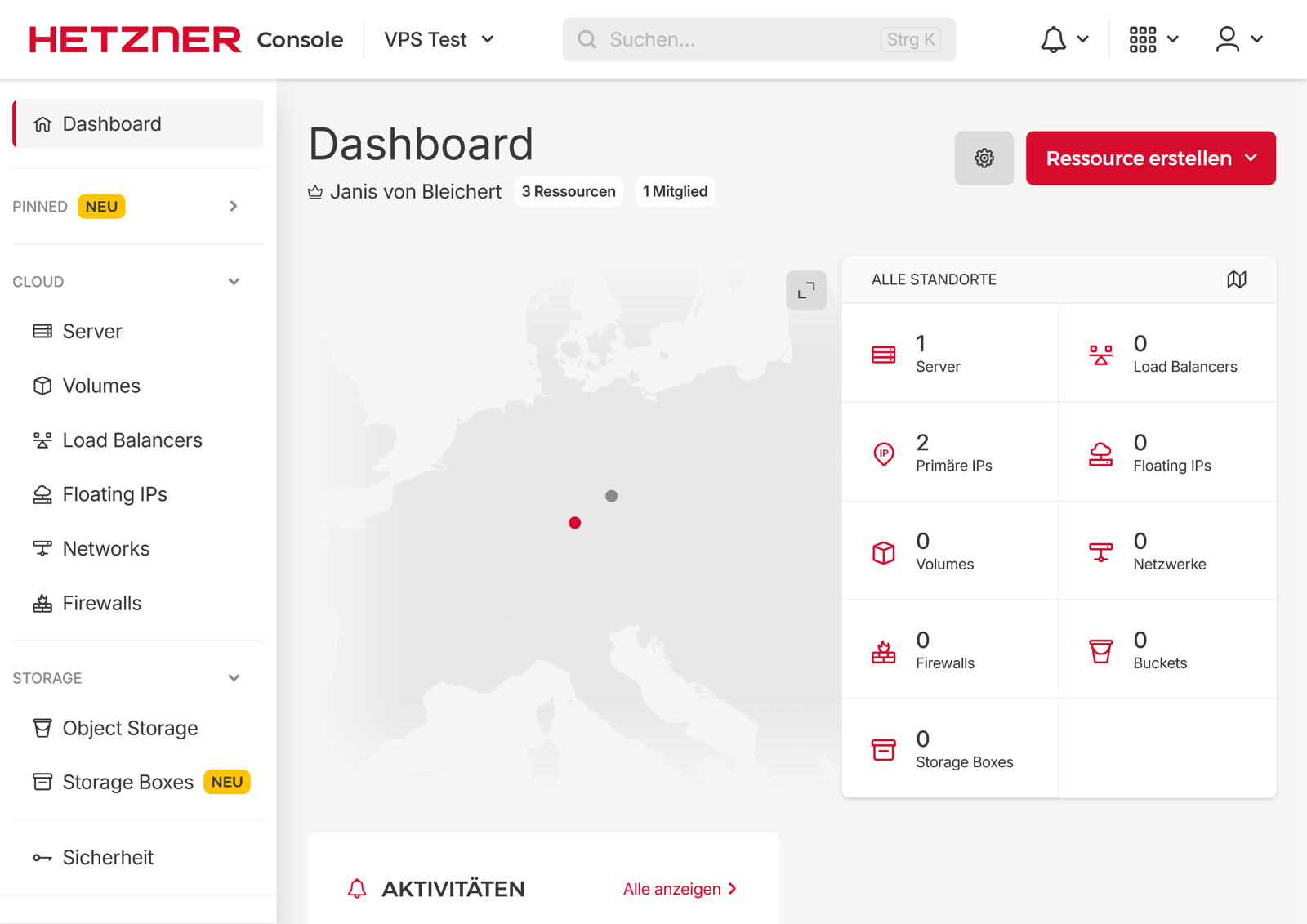 Hetzner VPS Test: Wie gut ist die Leistung der Cloud-Server? | EXPERTE.de