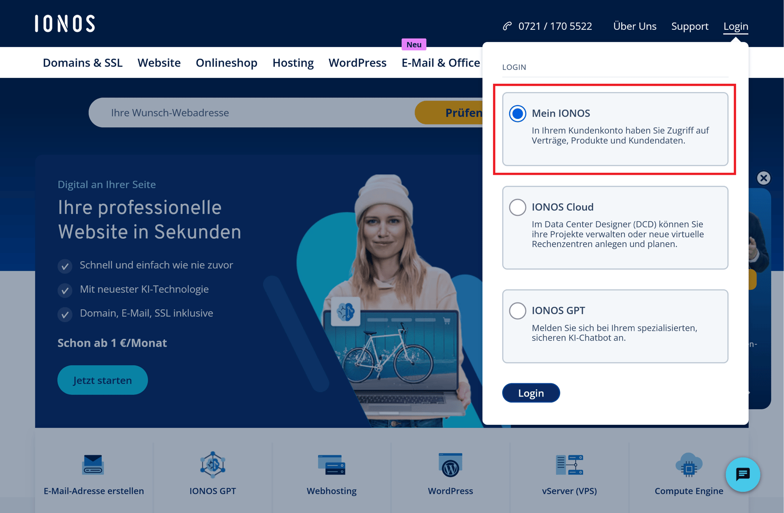 IONOS VPS Test 2025: Wie ist die Performance der vServer? | EXPERTE.de