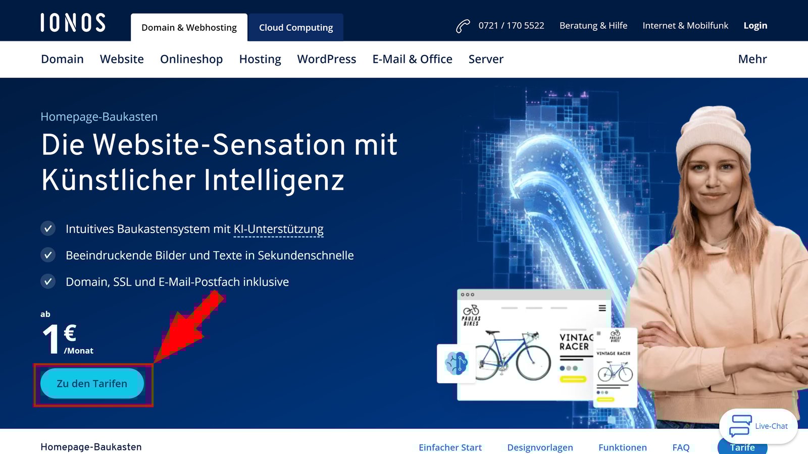 IONOS Website erstellen: Schritt-für-Schritt-Tutorial (für Einsteiger) | EXPERTE.de
