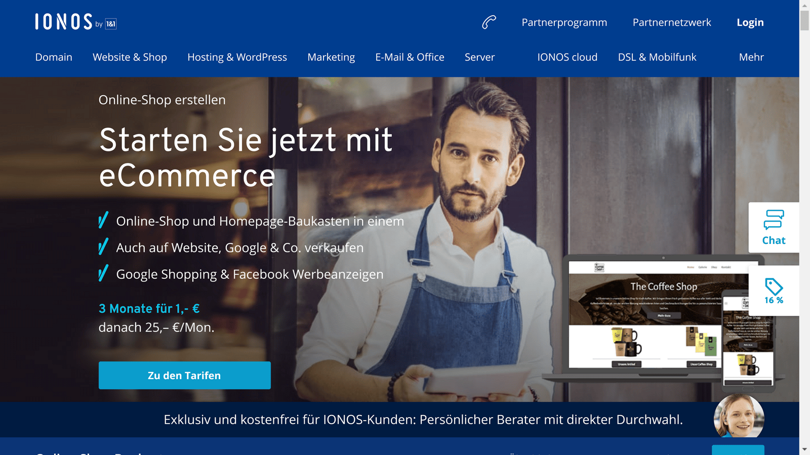 IONOS Shop Test: Was kann die deutsche Shoplösung? | EXPERTE.de