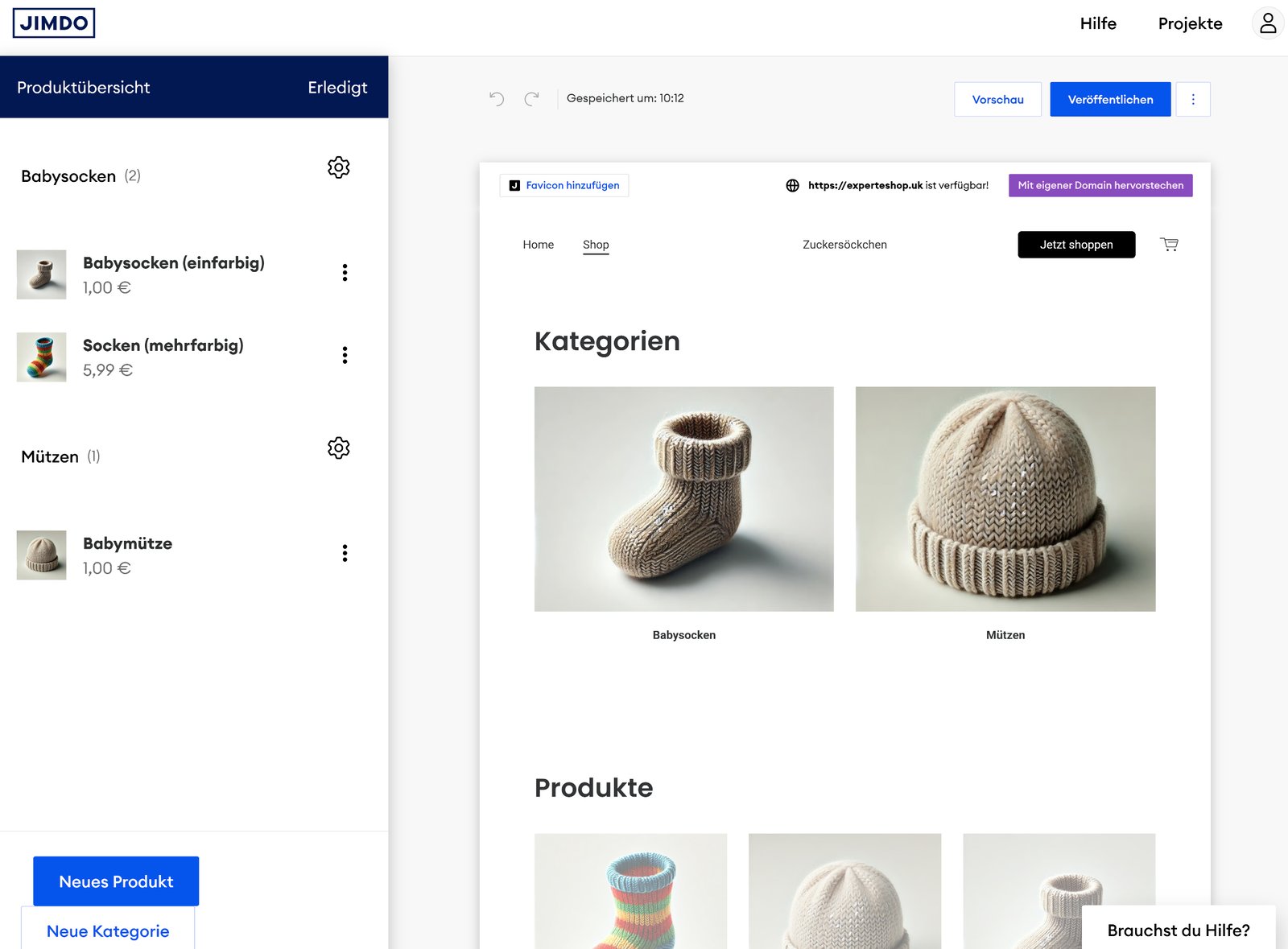 Jimdo Online-Shop im Test 2026: Gelingt der eigene Shop? | EXPERTE.de