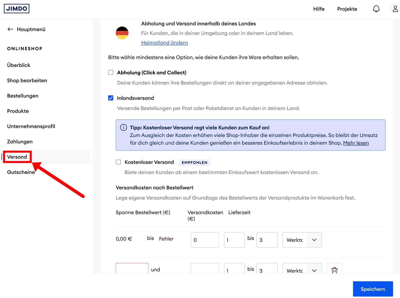 Jimdo Online-Shop im Test 2026: Gelingt der eigene Shop? | EXPERTE.de