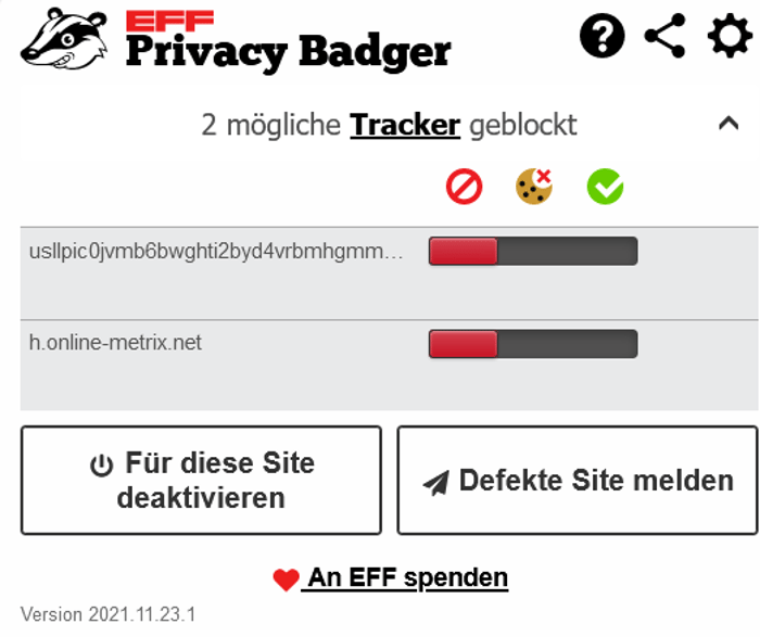 Bitdefender Anti Tracking Vs Privacy Badger Anti Tracking