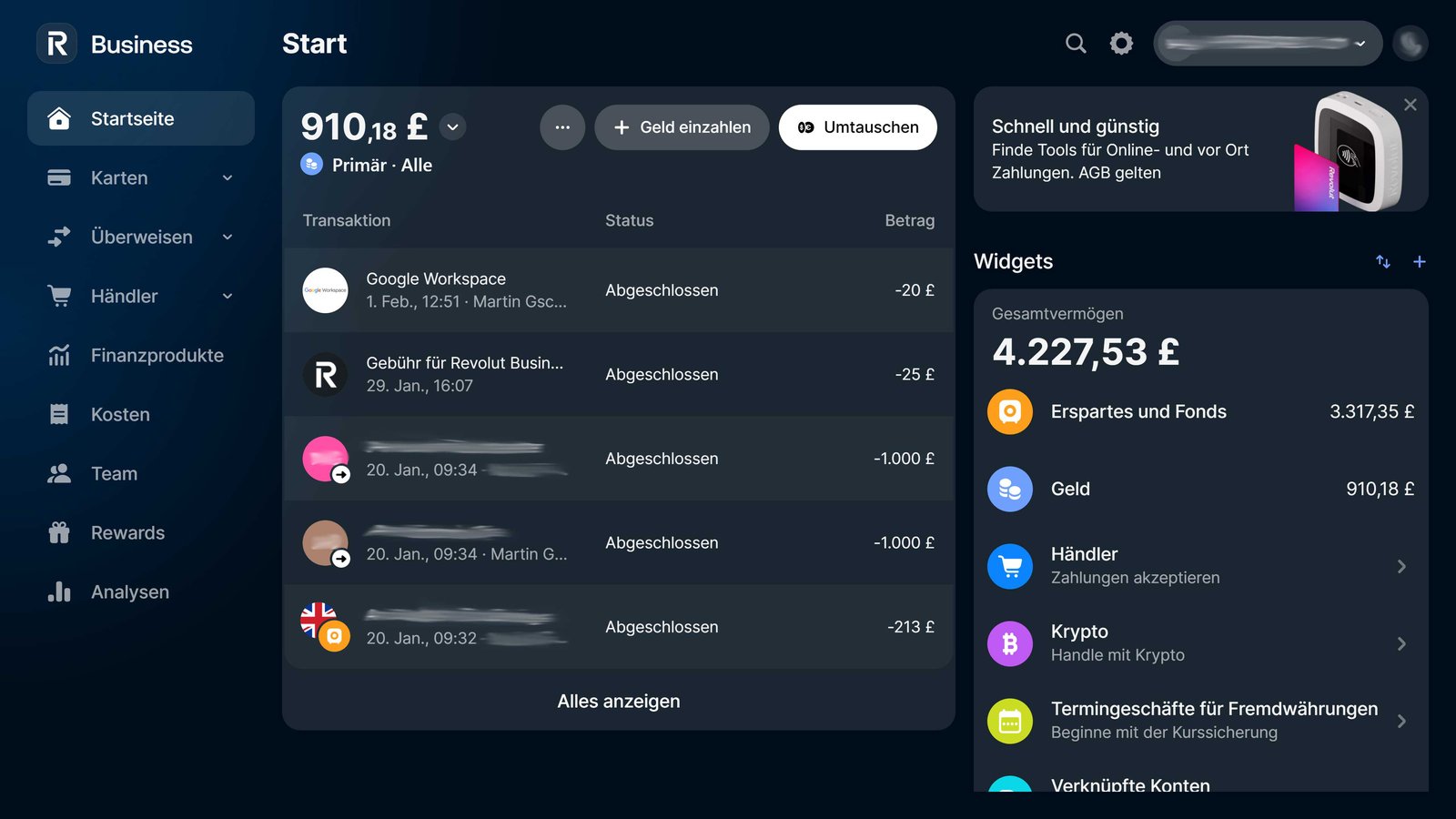Revolut Business Test 2025: Revolutionäres Geschäftskonto - oder nur ...