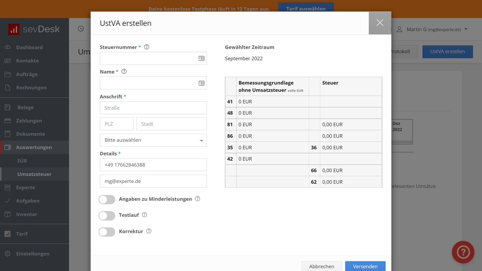 Umsatzsteuer-Voranmeldung: So machen Sie mit der UStVA alles richtig | EXPERTE.de