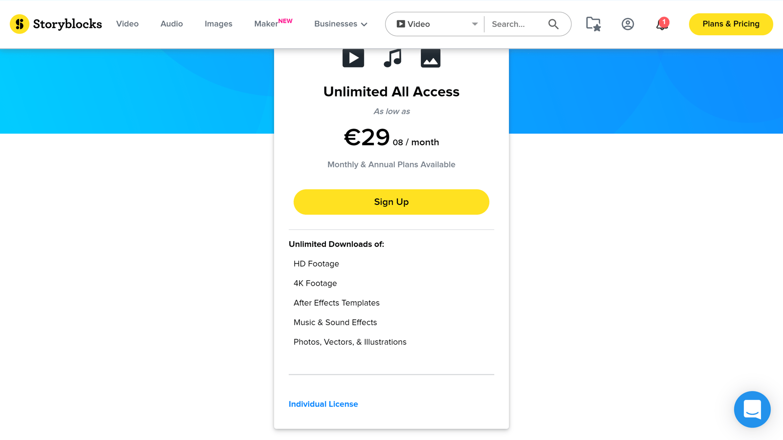 Storyblocks Test: All-in-One-Lösung für Stockmedien? | EXPERTE.de