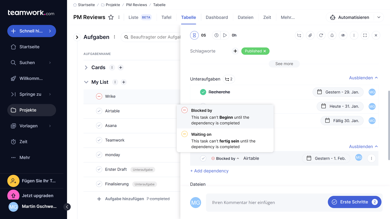 Teamwork Test: Das beste Projektmanagement-Tool für Kundenarbeit ...