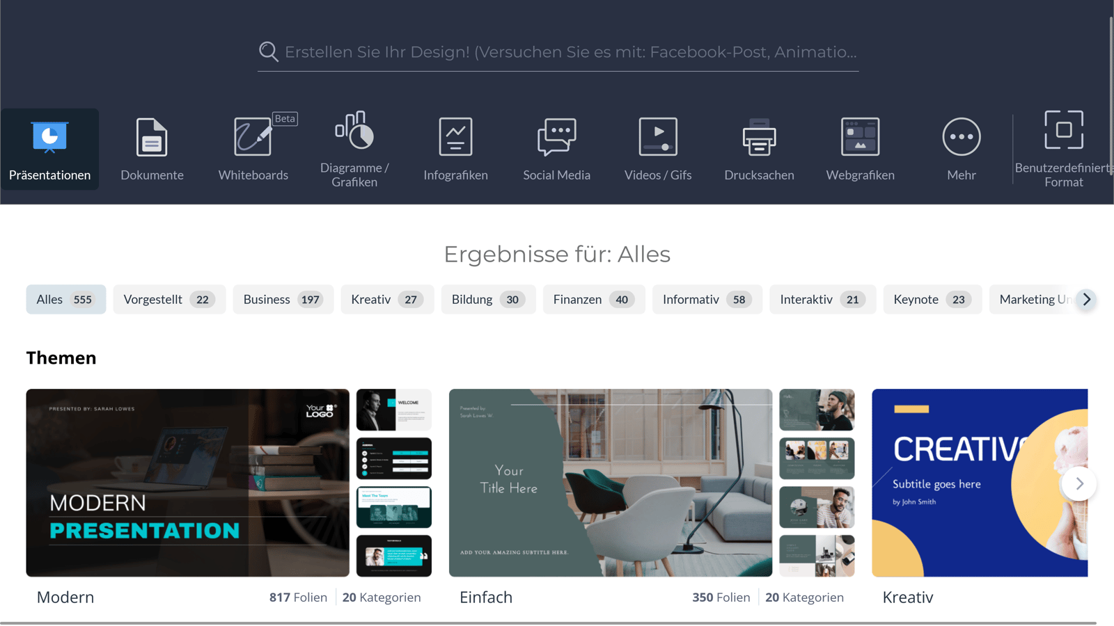 Visme Test: Einfach eigene Designs online erstellen? | EXPERTE.de