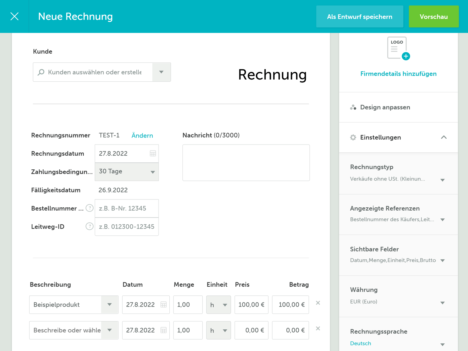 Kostenlose Rechnungsprogramme: Einfach gratis Rechnungen schreiben ...